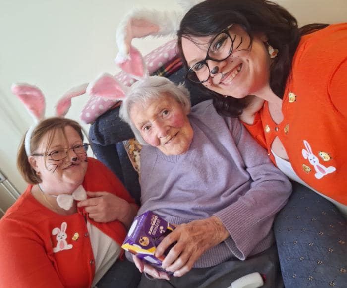 Easter Joy at Westerleigh Nursing Home: Easter Bunnies Deliver Sweet ...